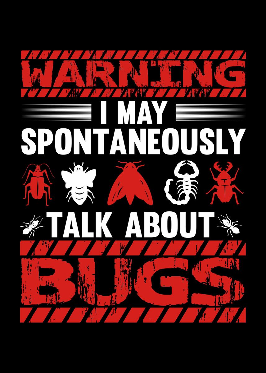 'Insect Collector Bug Lover' Poster by professionaldesigns | Displate