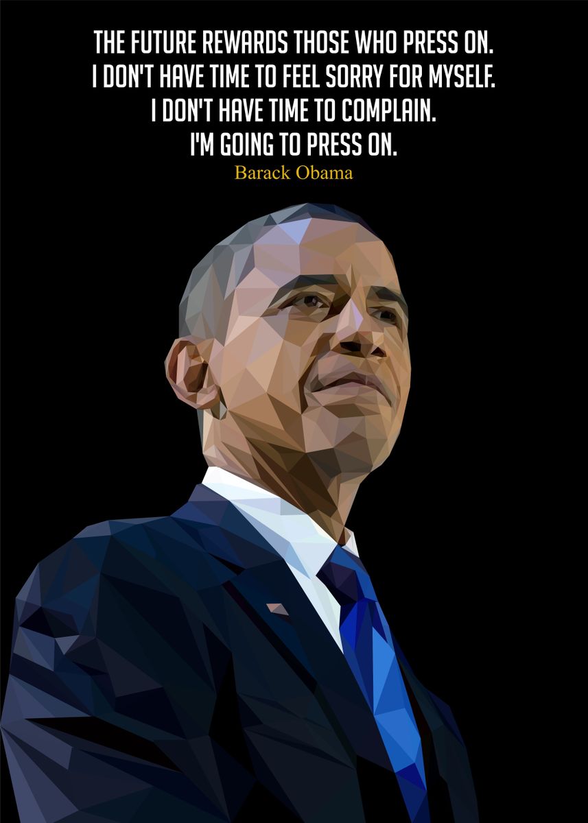 'barack obama' Poster, picture, metal print, paint by Artistic Aura ...