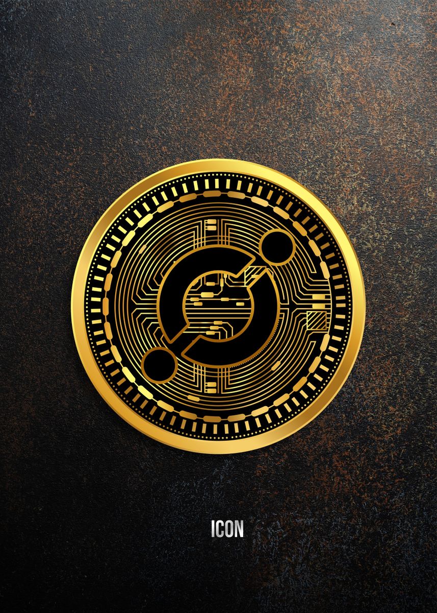 'crypto coin' Poster, picture, metal print, paint by Greatest of All ...