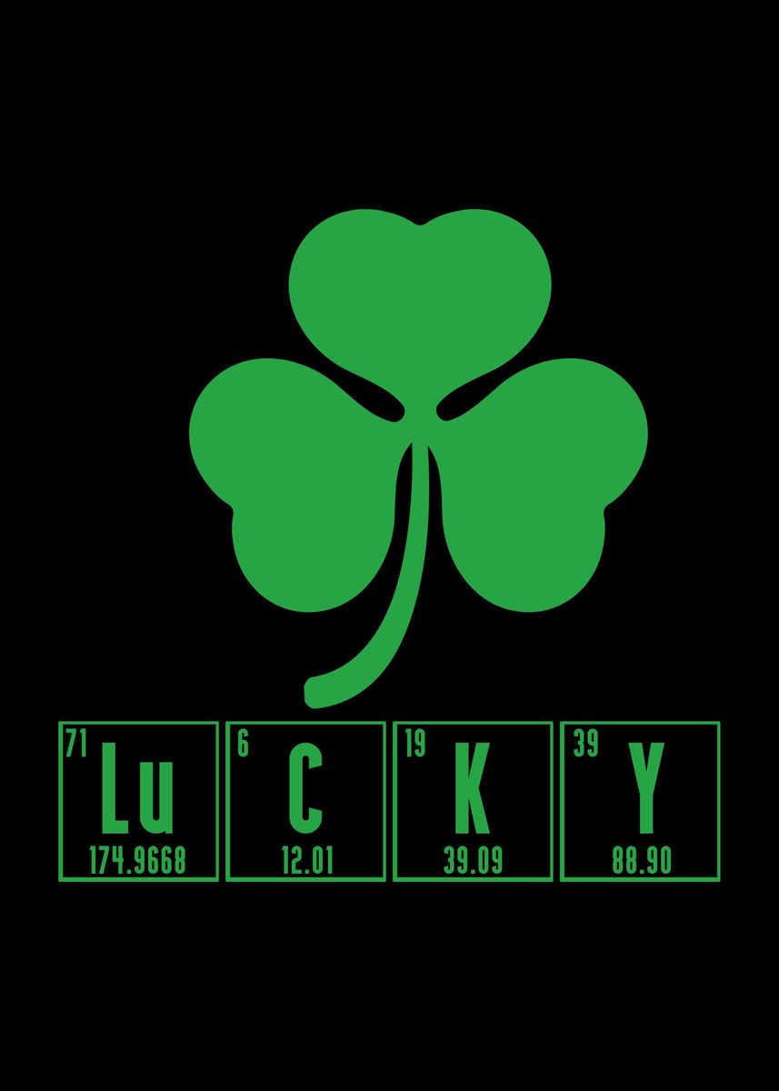 'Chemistr St Patricks Day' Poster, picture, metal print, paint by ...