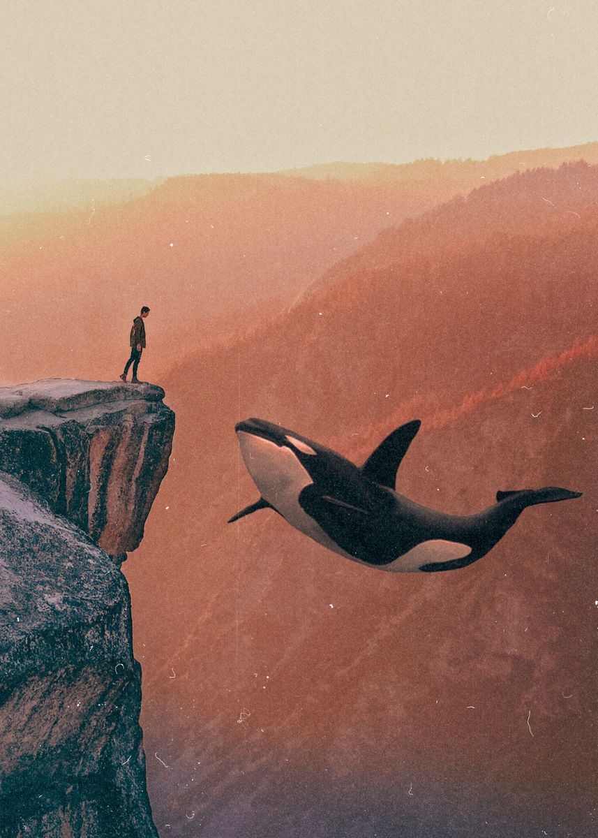 'Deep Feeling' Poster, picture, metal print, paint by spacerocket ...