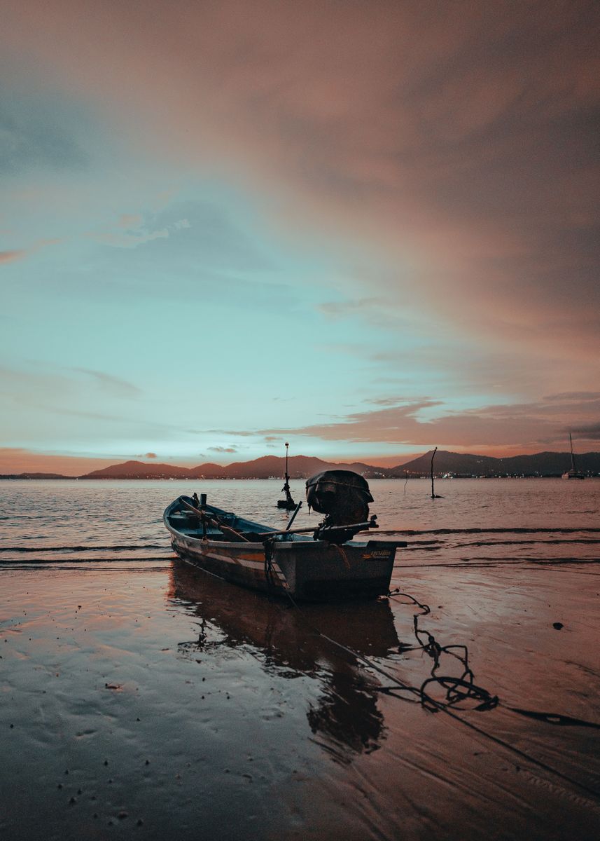 'Stranded on an island' Poster by Kaan Senel | Displate