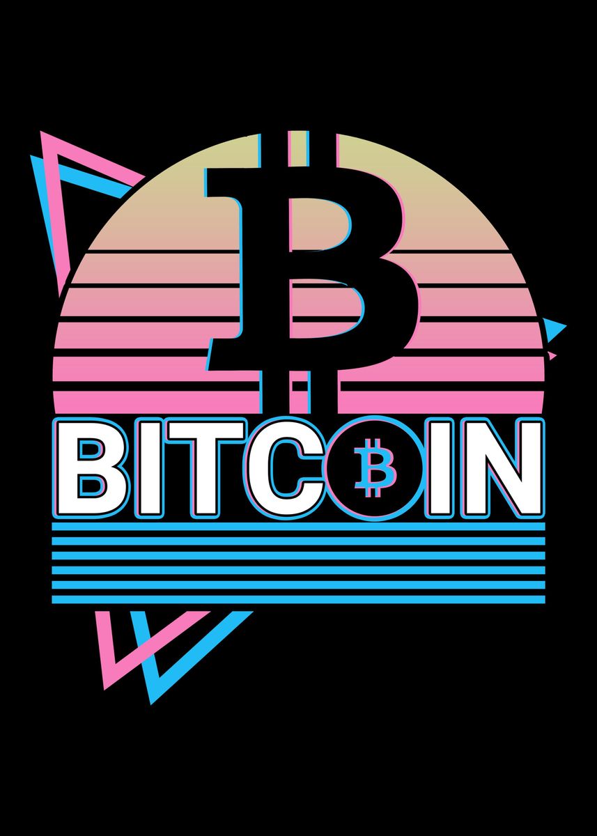 'Bitcoin BTC Crypto Trader' Poster by AestheticAlex | Displate