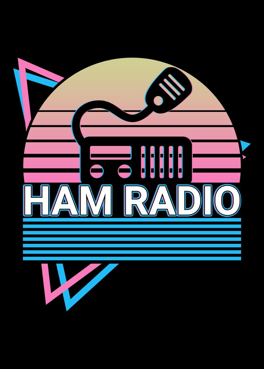 'Ham Radio Operator' Poster by AestheticAlex | Displate