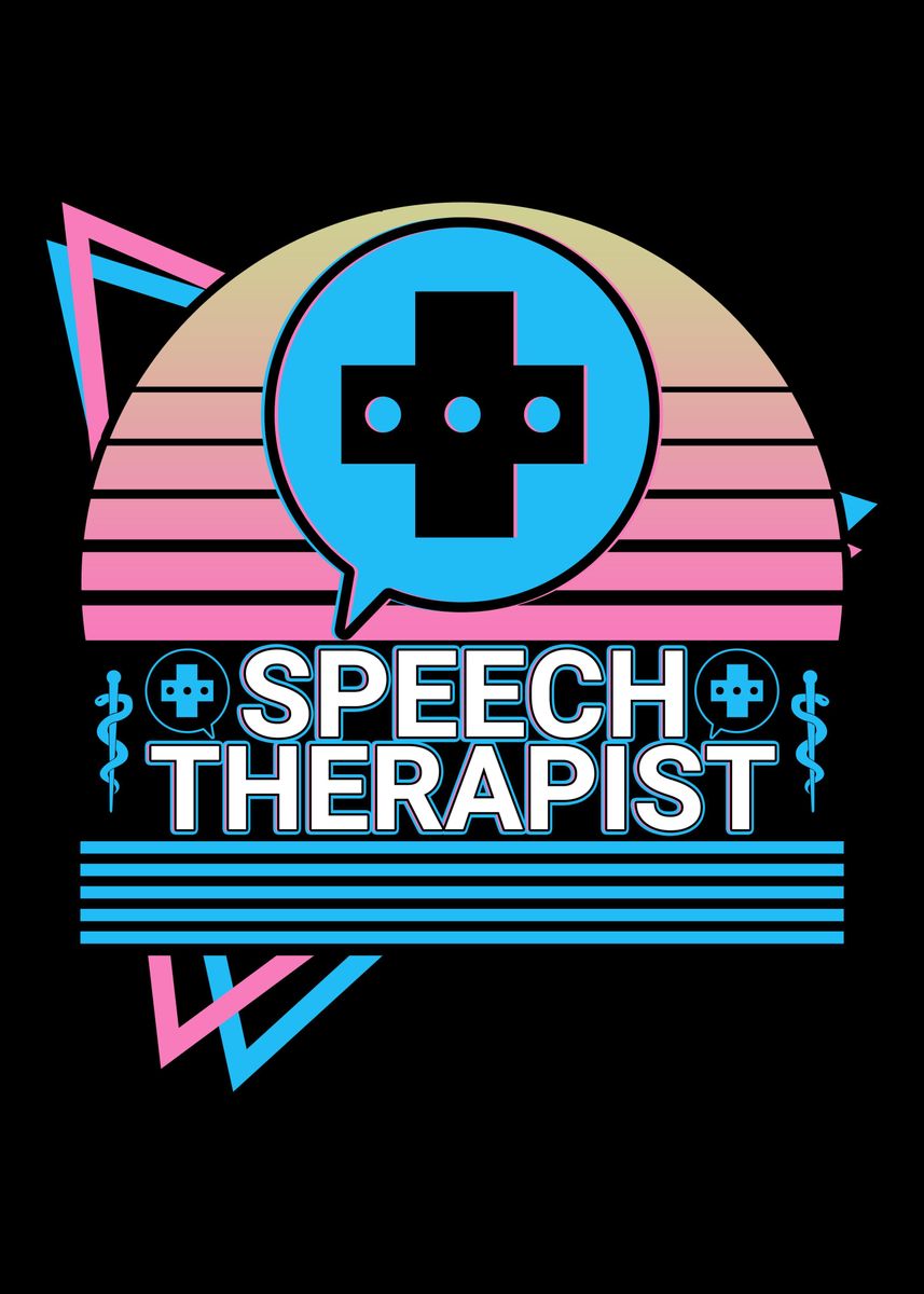 'Speech Therapist Speech' Poster by AestheticAlex | Displate