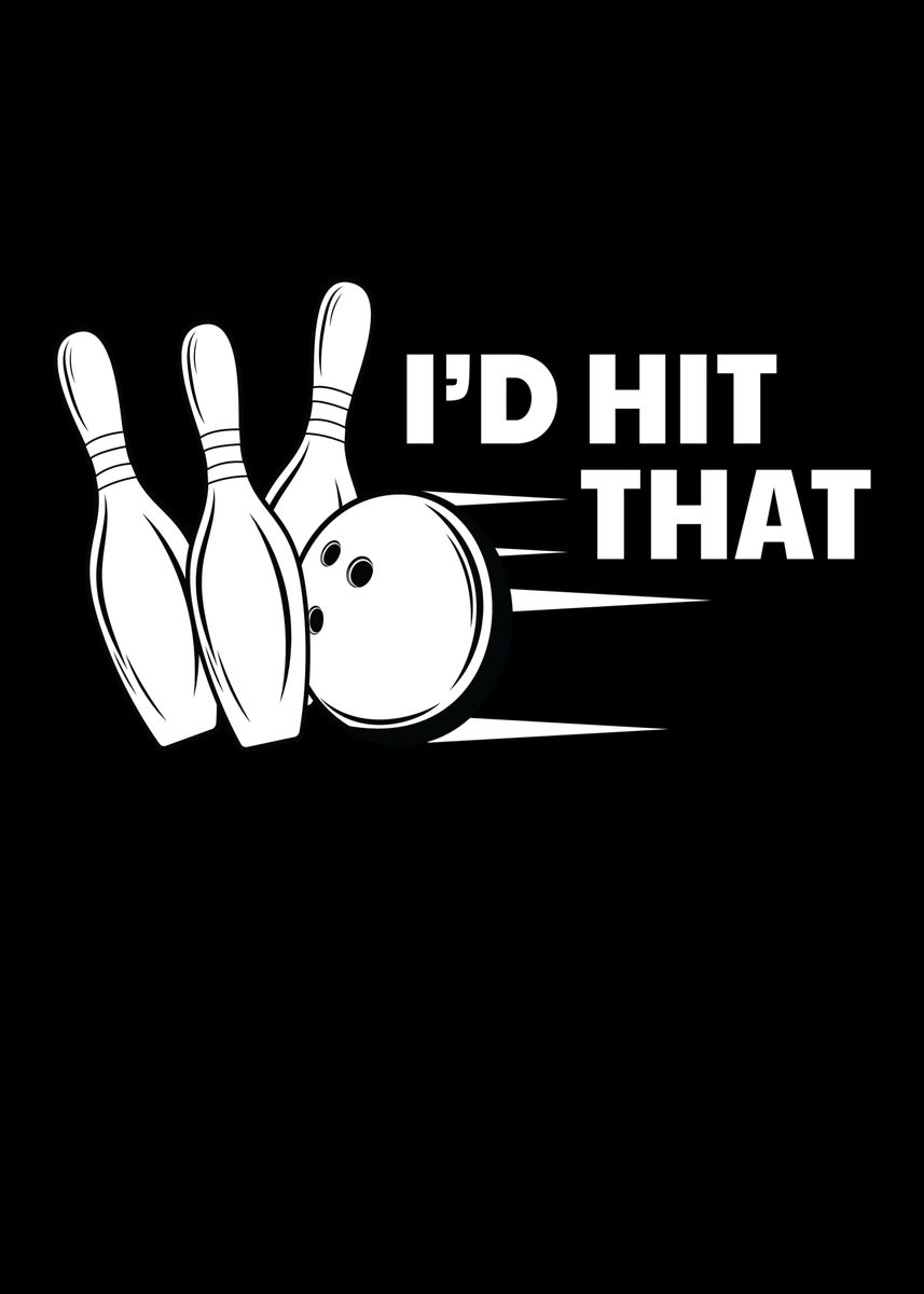 'ID Hit That' Poster, picture, metal print, paint by Mooon | Displate