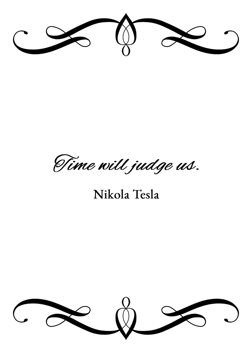 'Time Will Tell' Poster by ABConcepts | Displate