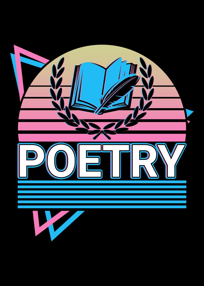 'Poetry Poetic Poet Writer' Poster, picture, metal print, paint by ...