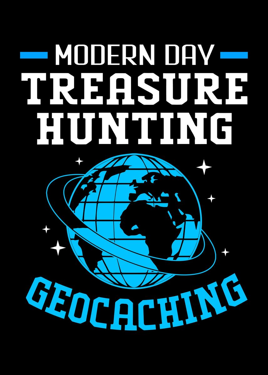 'Treasure Hunting' Poster, picture, metal print, paint by FunnyGifts ...