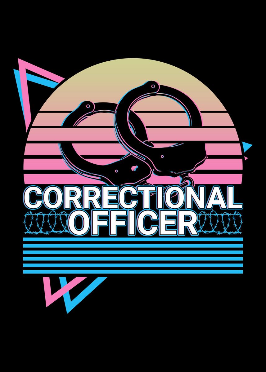 'Correctional Officer' Poster, picture, metal print, paint by ...