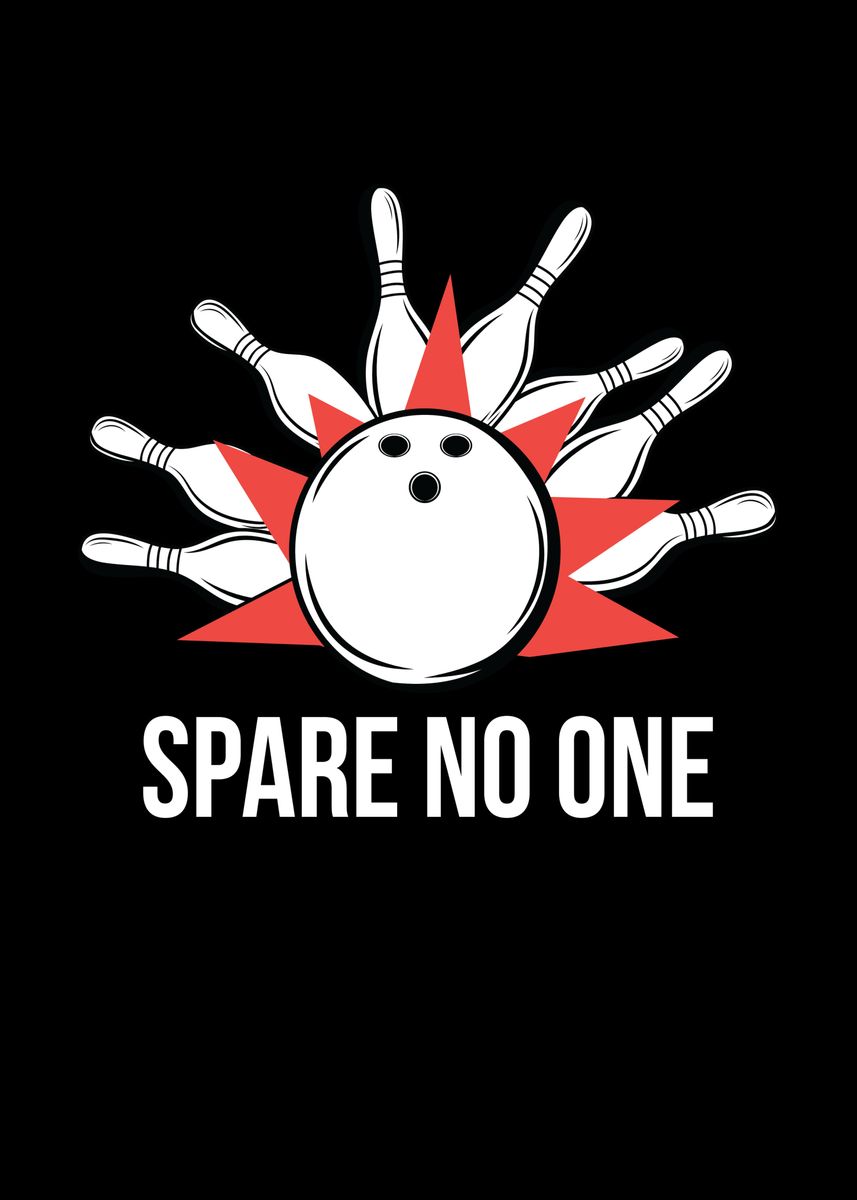 'Spare No One' Poster, picture, metal print, paint by Mooon | Displate