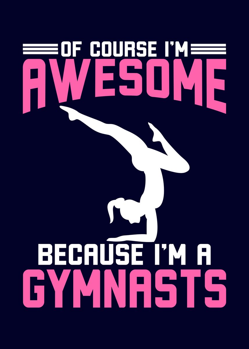 'Of Course I Am Awesome' Poster, picture, metal print, paint by MzumO ...