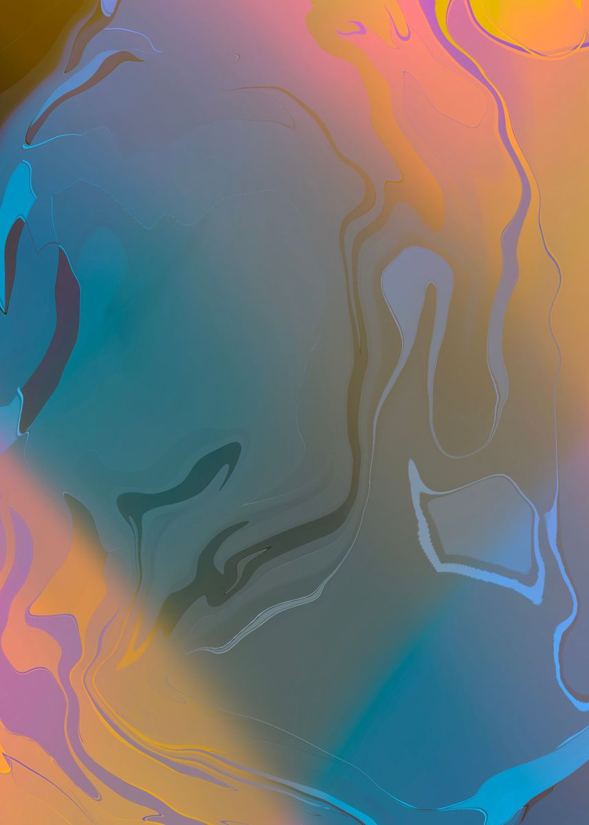 'Onyx' Poster, picture, metal print, paint by Jacob Thornton | Displate
