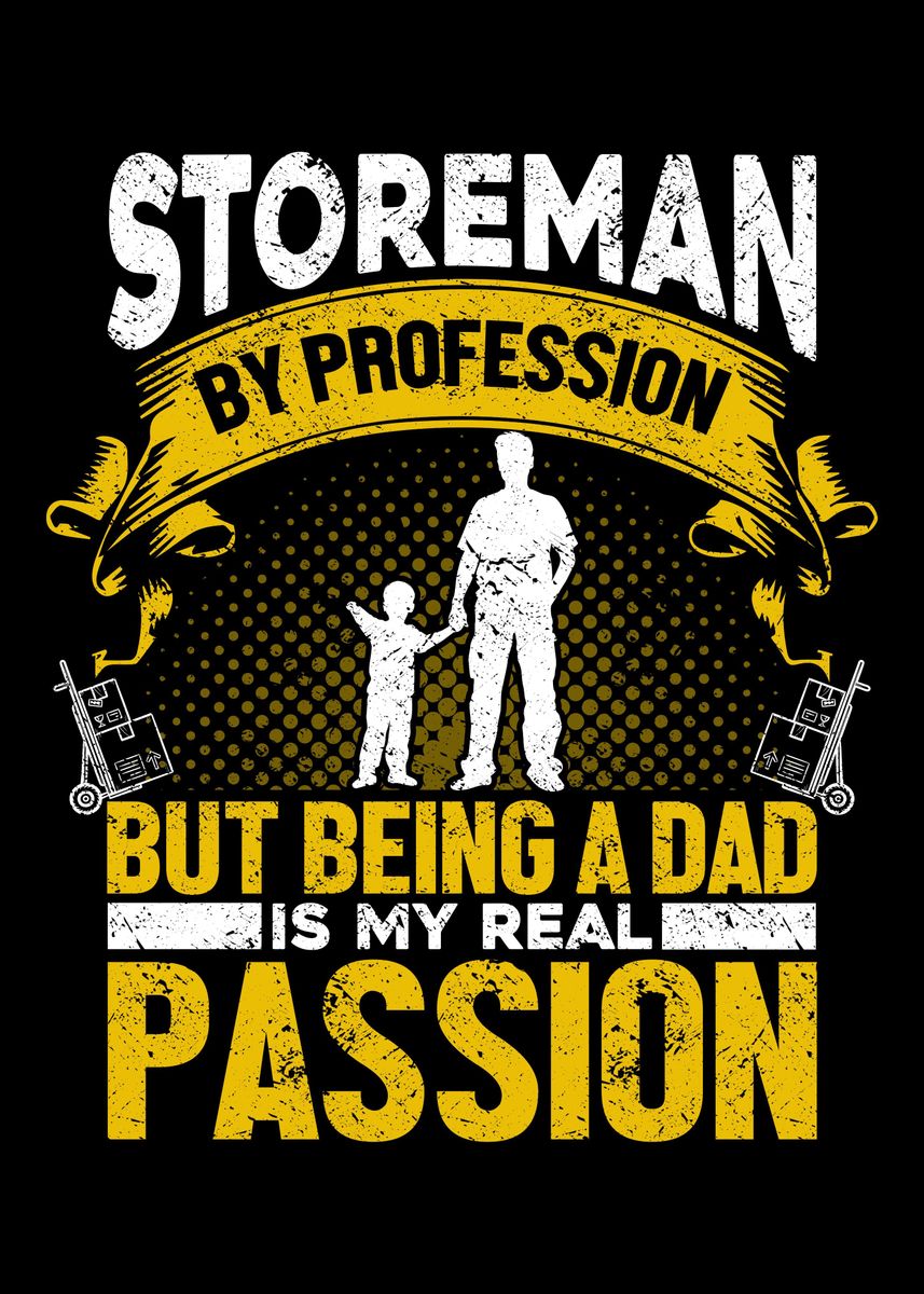 'Storeman Warehouseman' Poster by CrazySquirrel | Displate