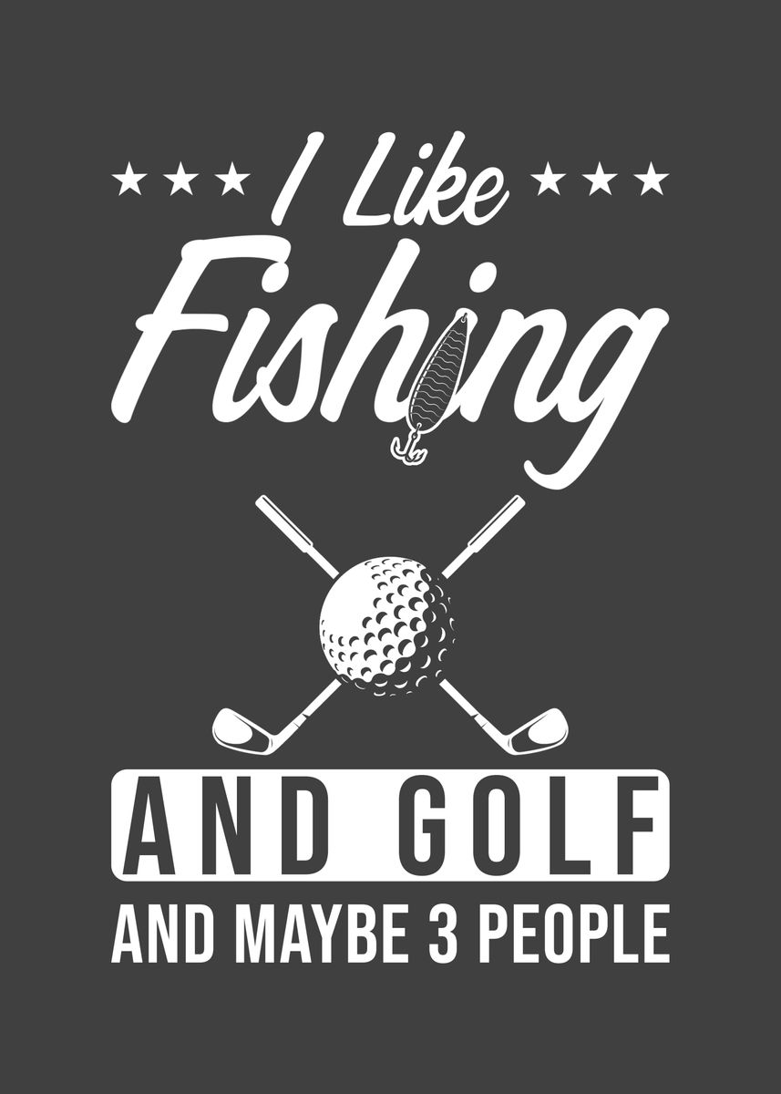 'Angler Gift' Poster by schmugo | Displate