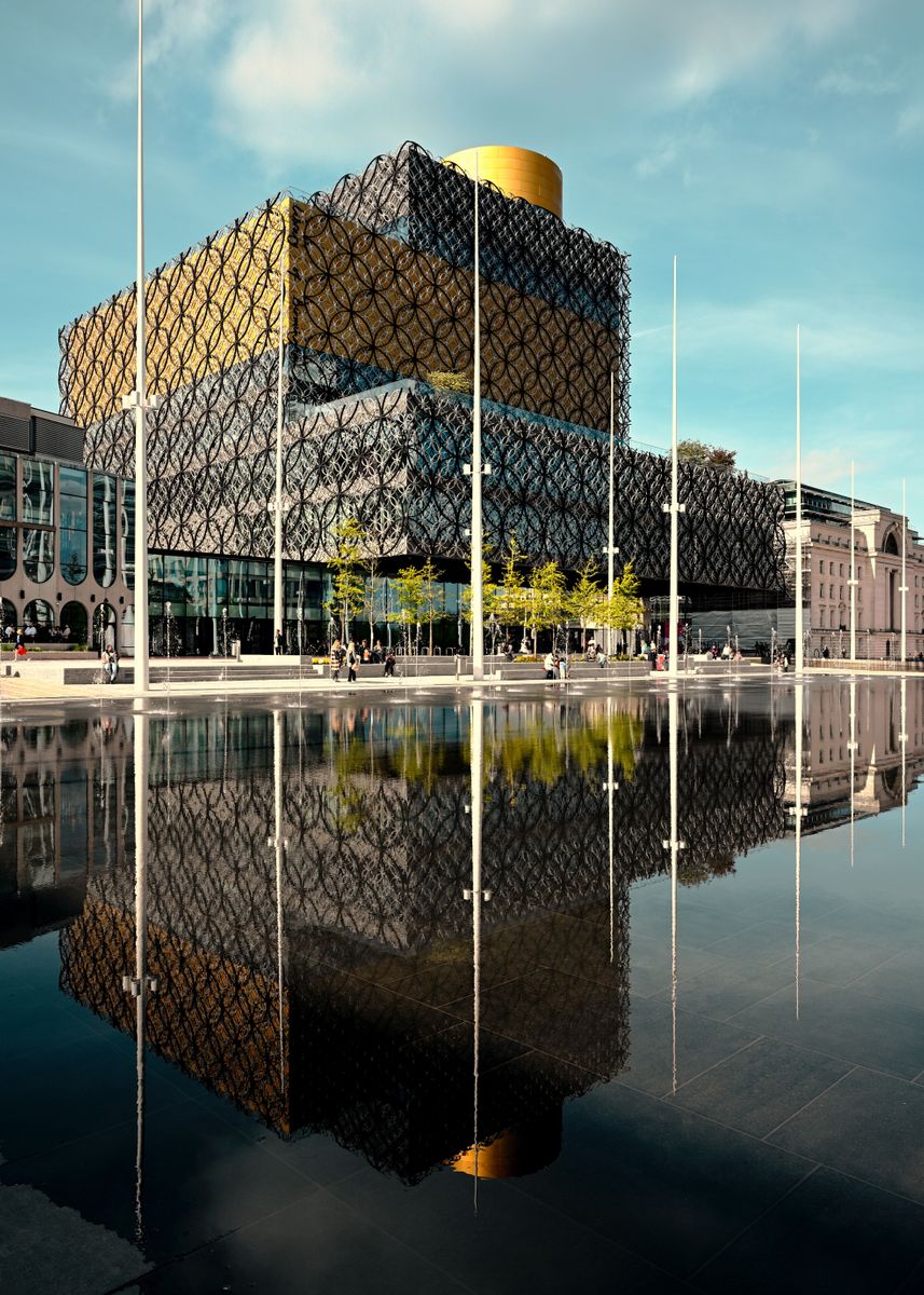 'Architecture reflections' Poster by Stephen Bredenkamp | Displate