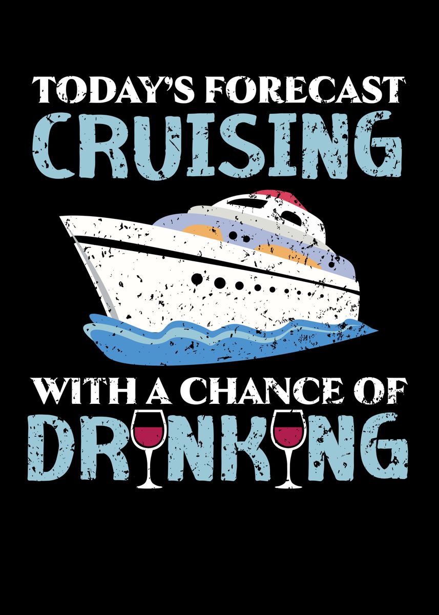 'Cruising And Drinking' Poster, picture, metal print, paint by NAO ...