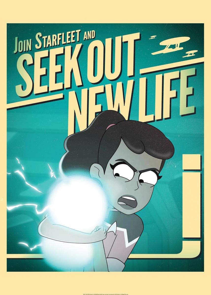 'Seek out new life' Poster, picture, metal print, paint by Star Trek ...