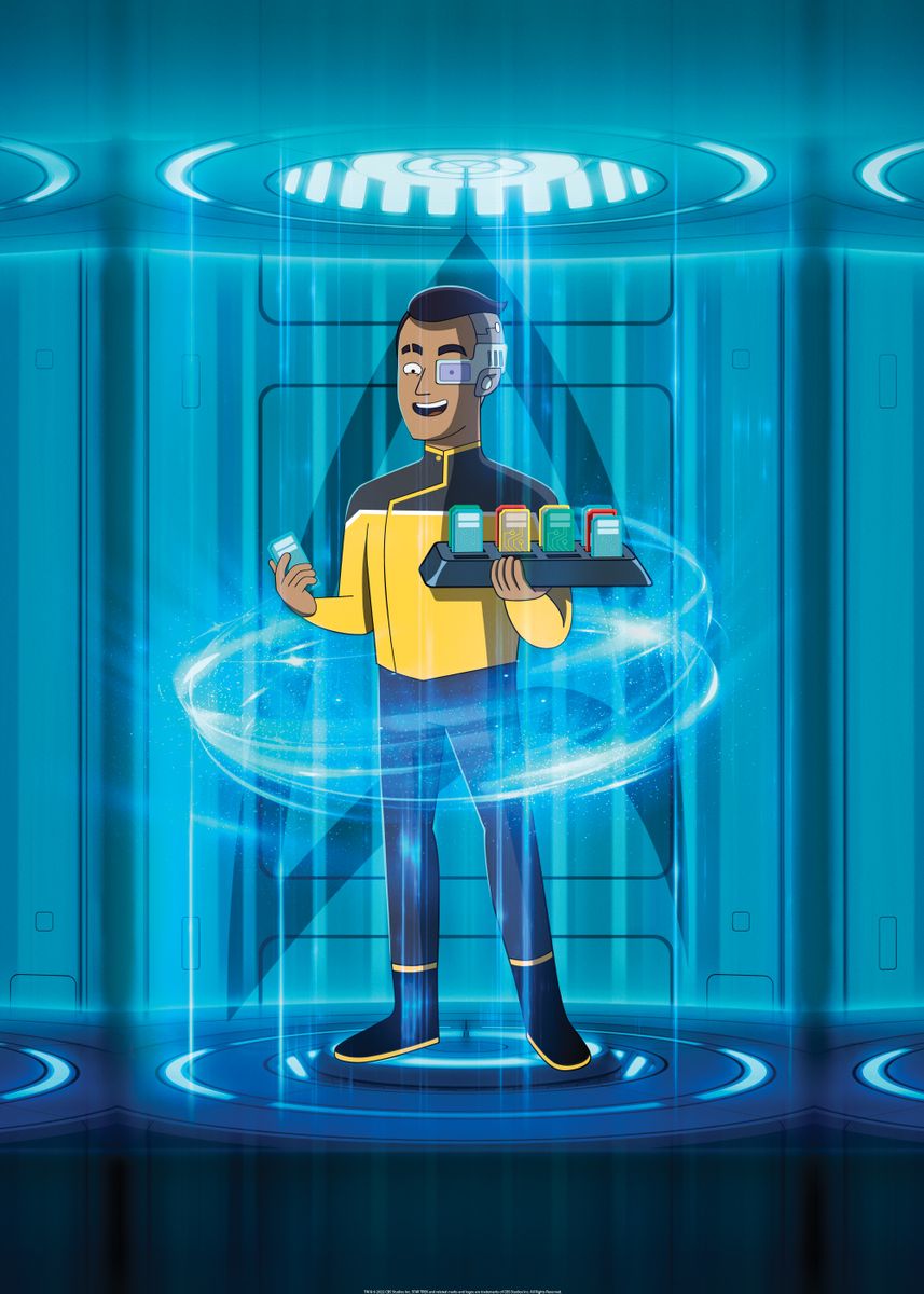 'Sam Rutherford' Poster, picture, metal print, paint by Star Trek ...