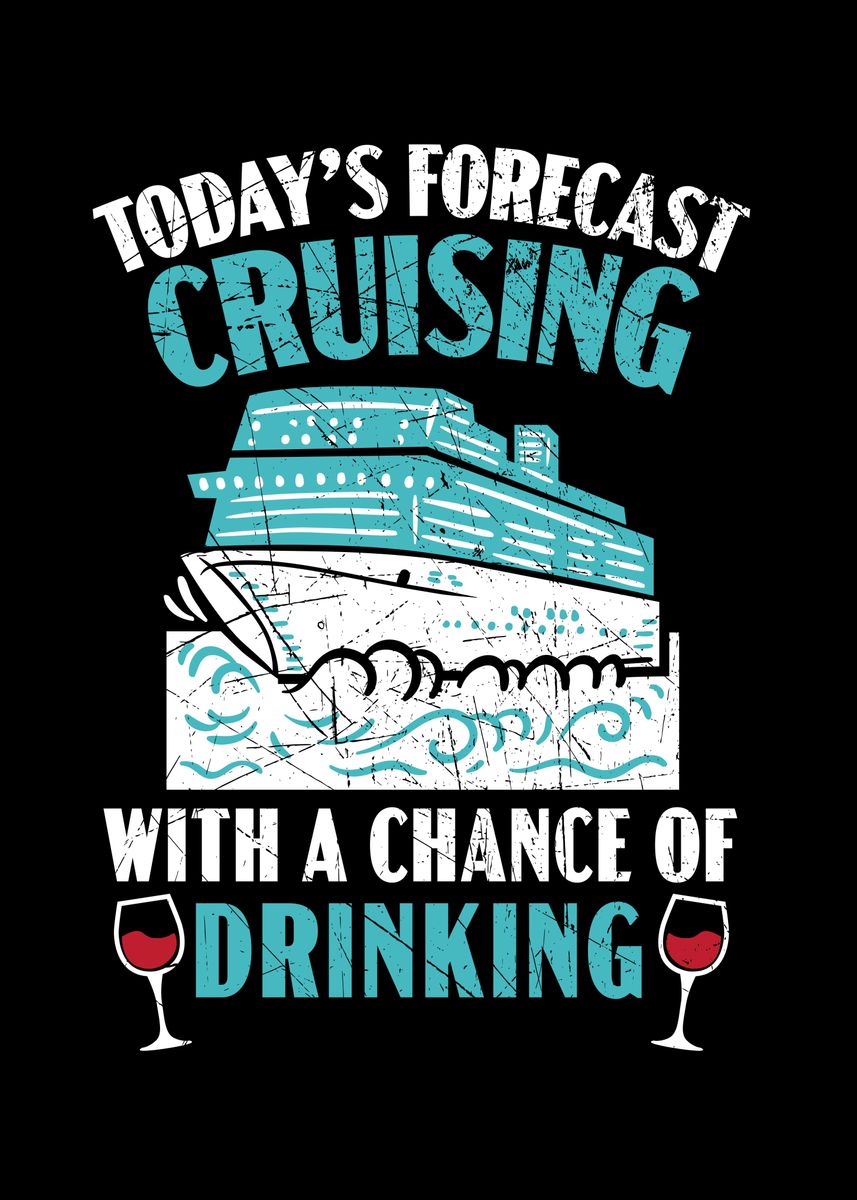 'Cruising And Drinking' Poster, picture, metal print, paint by NAO ...