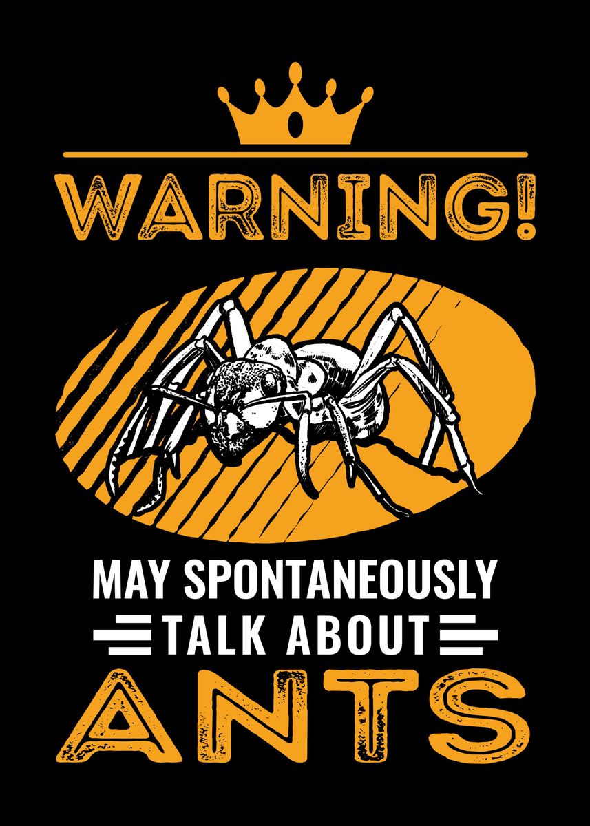 'Ant Farm Ant Keeper' Poster, picture, metal print, paint by ...