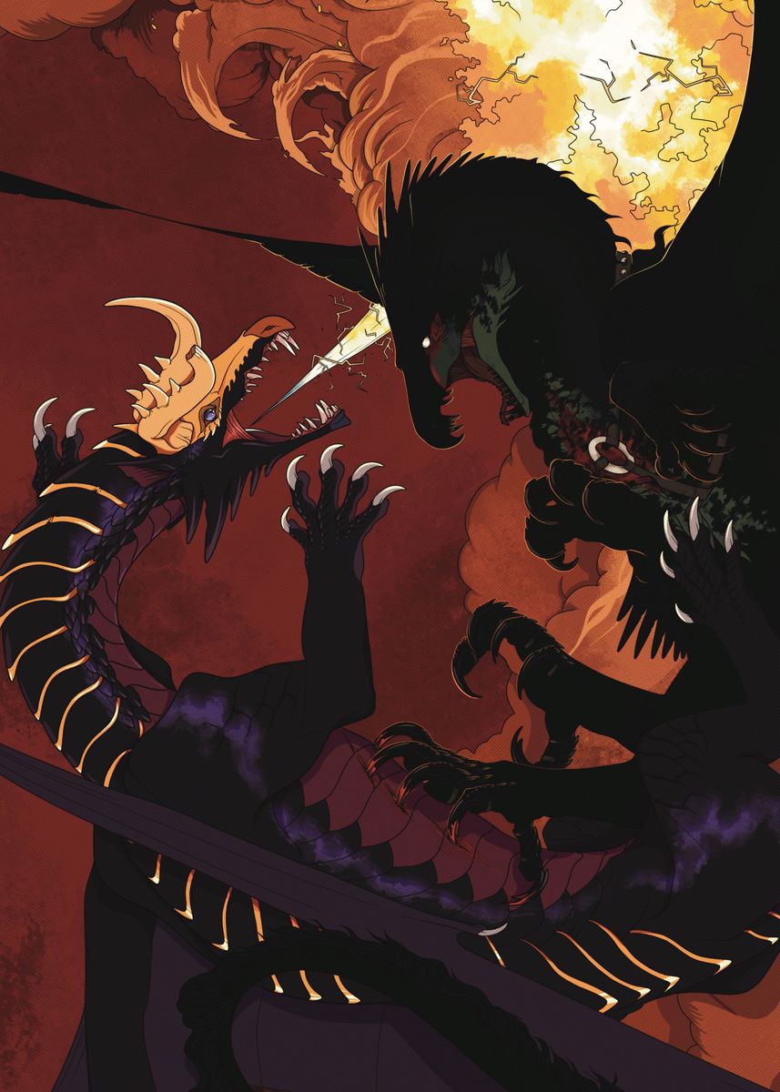 'pyrexia' Poster by saint | Displate