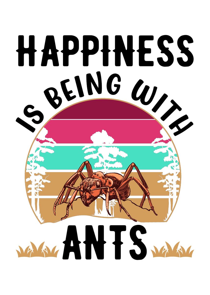 'Ant Farm Ant Keeper' Poster, picture, metal print, paint by ...