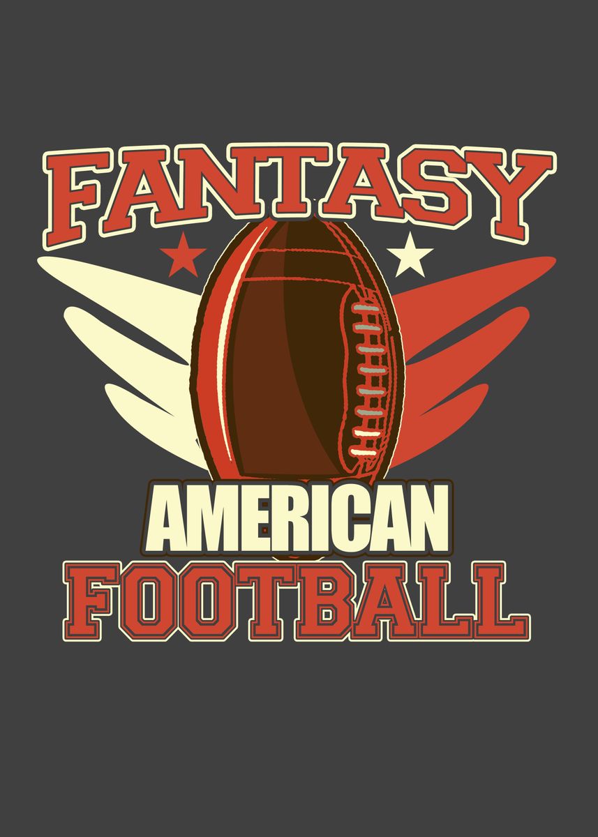 'Fantasy american football' Poster, picture, metal print, paint by BeMi ...