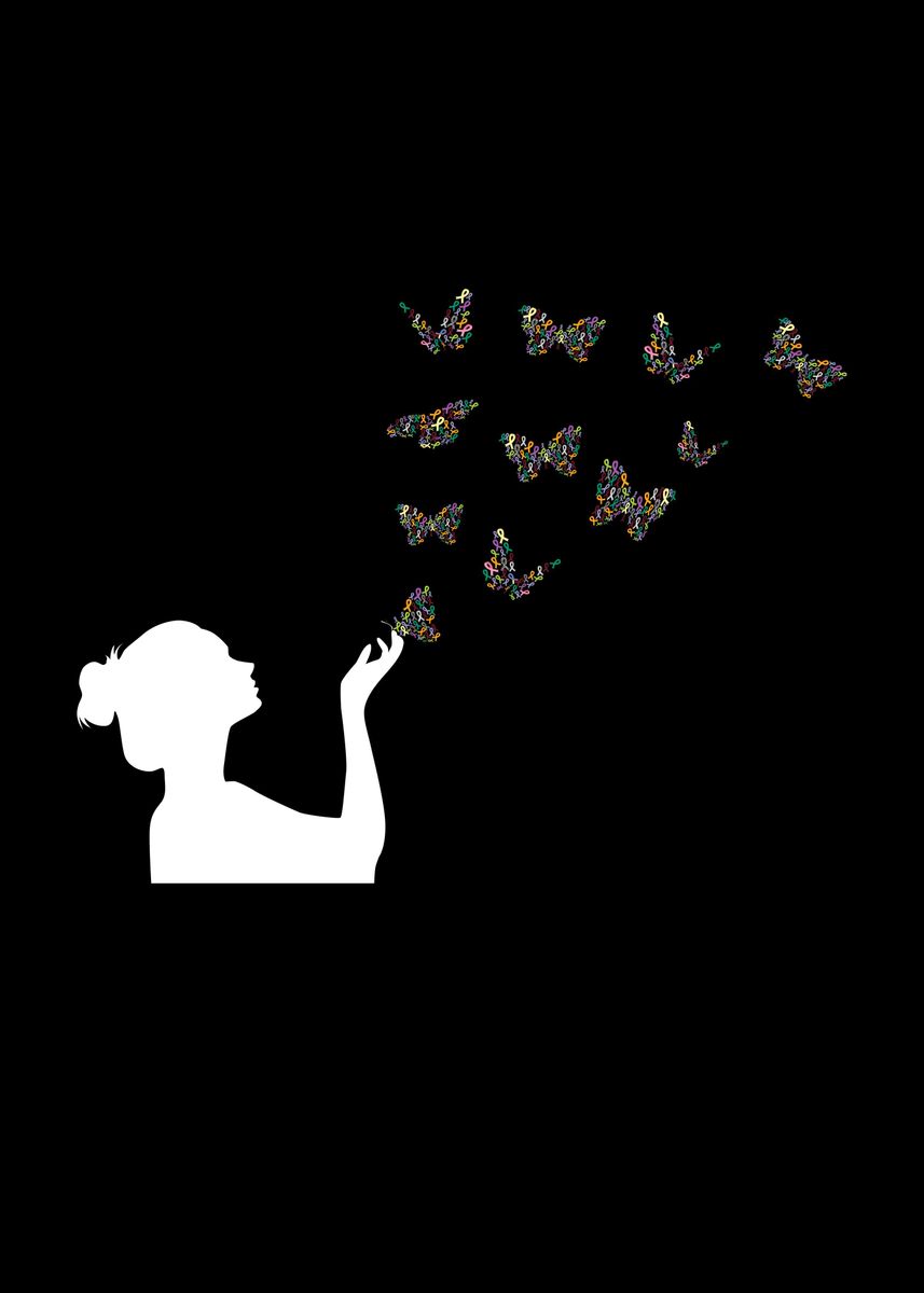 'All Cancer Matters' Poster, picture, metal print, paint by ...