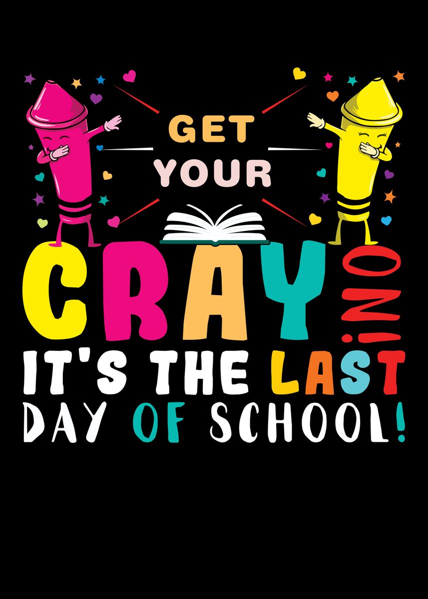 'Colorful Happy Summer Day' Poster, picture, metal print, paint by ...