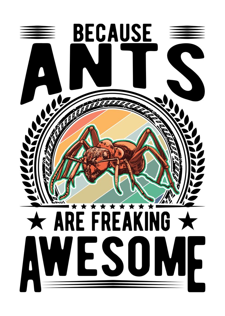 'Ant Farm Ant Keeper' Poster, picture, metal print, paint by ...
