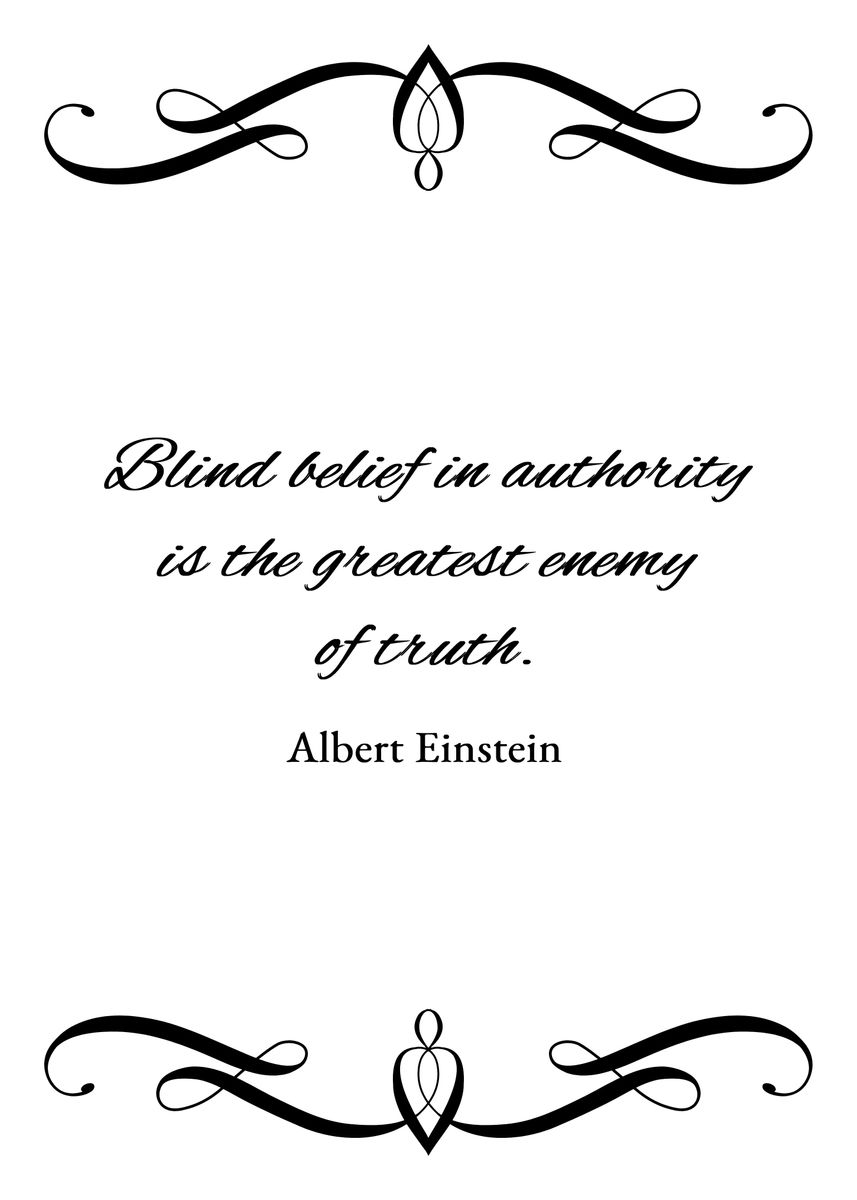 'Blind Belief' Poster, picture, metal print, paint by ABConcepts | Displate