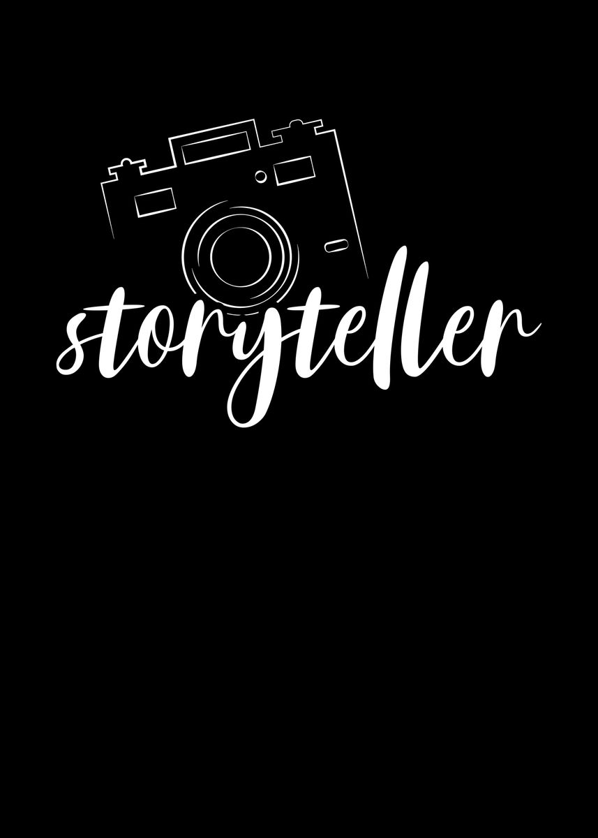'Photographer storyteller' Poster, picture, metal print, paint by BeMi ...