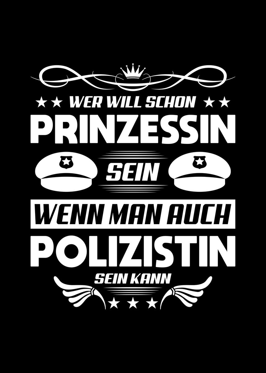 'German Police' Poster by Sebastian Wünsche | Displate
