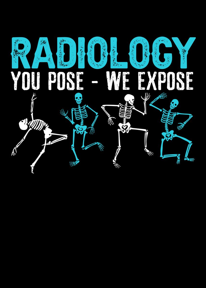 'Radiology' Poster, picture, metal print, paint by NAO | Displate