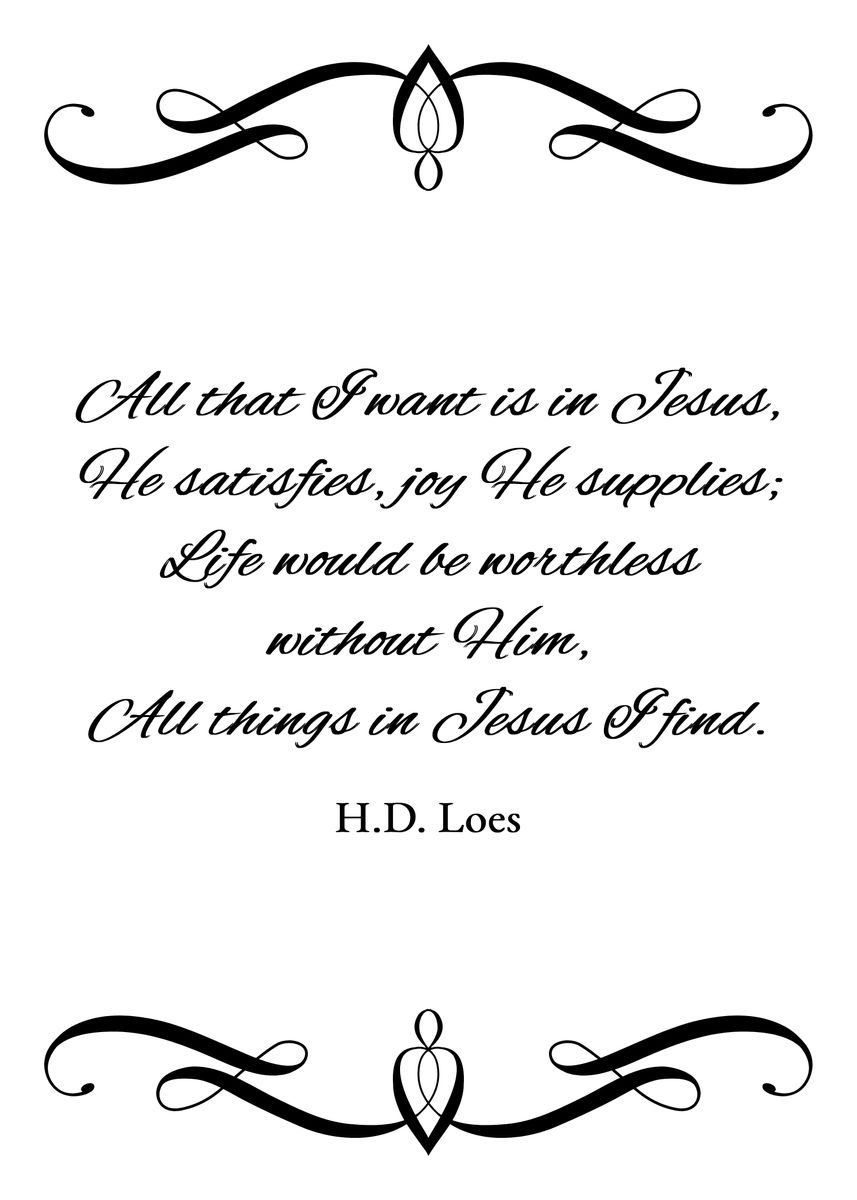'All in Jesus' Poster, picture, metal print, paint by ABConcepts | Displate