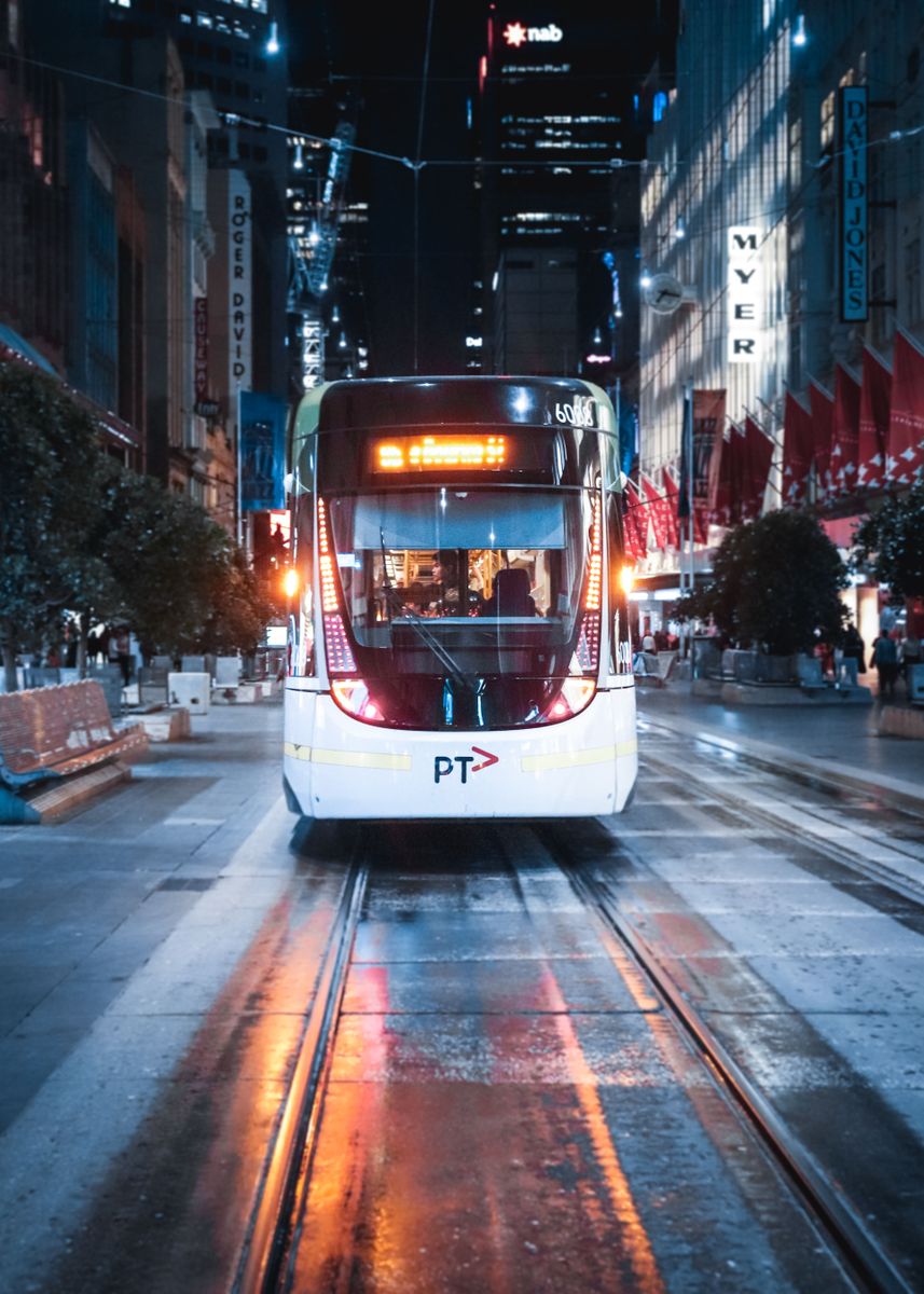 'Night time Travel ' Poster, picture, metal print, paint by Stephen ...