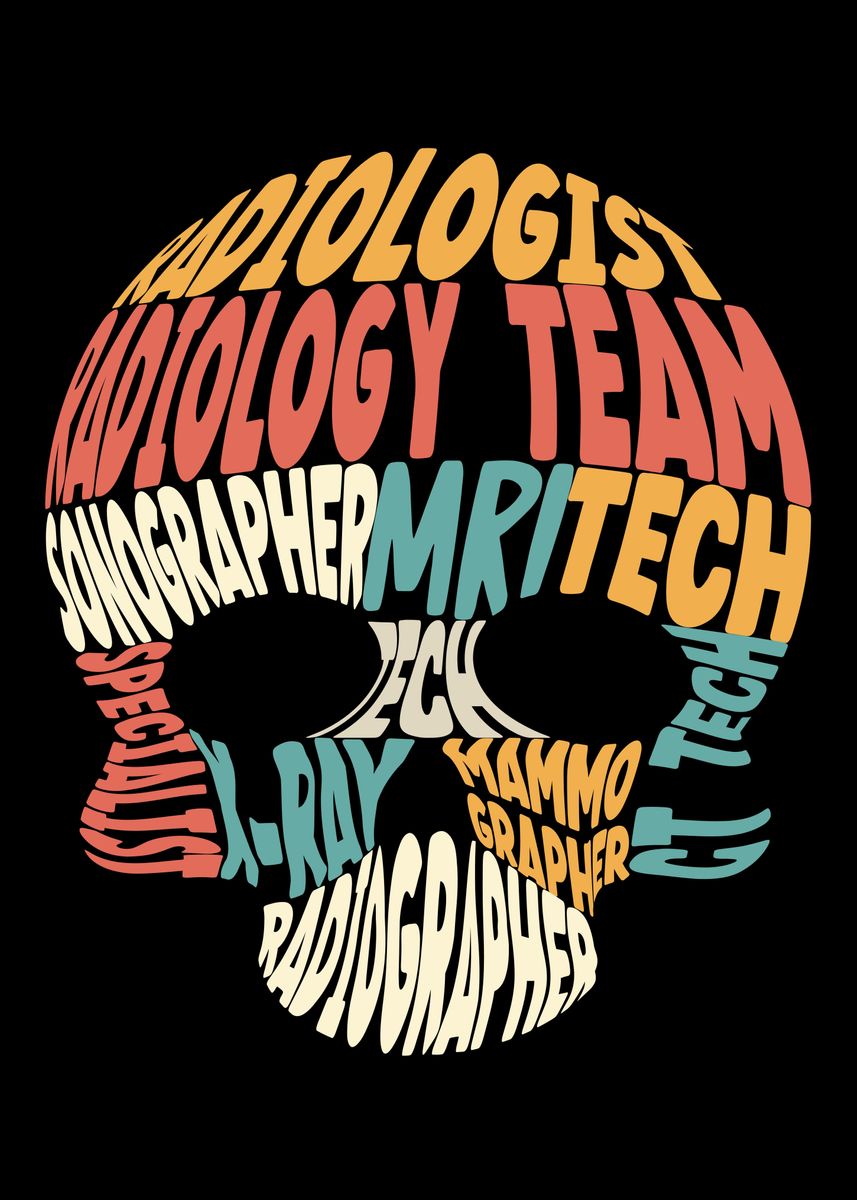 'Radiology' Poster, picture, metal print, paint by NAO | Displate