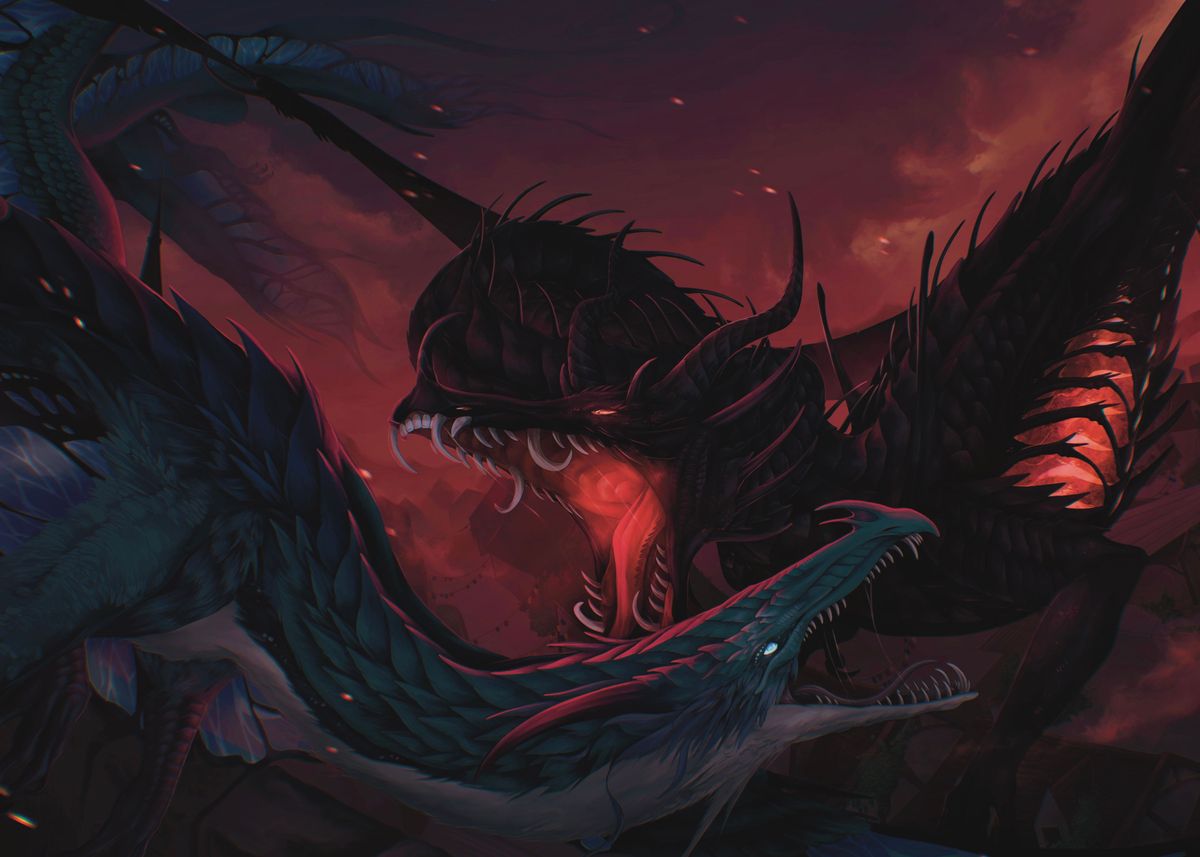 'cataclysm' Poster by saint | Displate