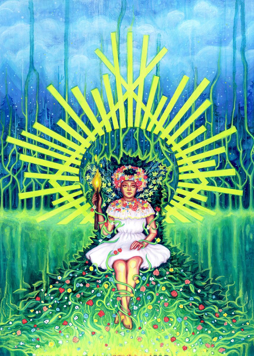 'The May Queen' Poster by Kelly McKernan | Displate