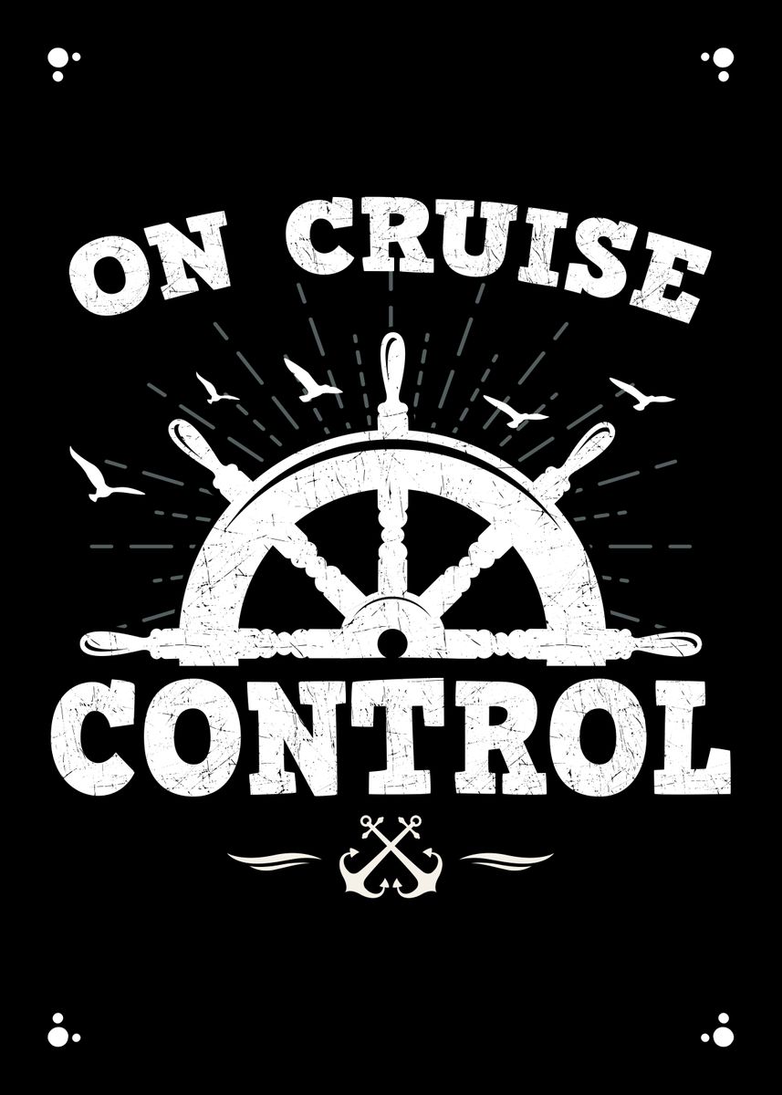 'On Cruise Control' Poster by platenum | Displate