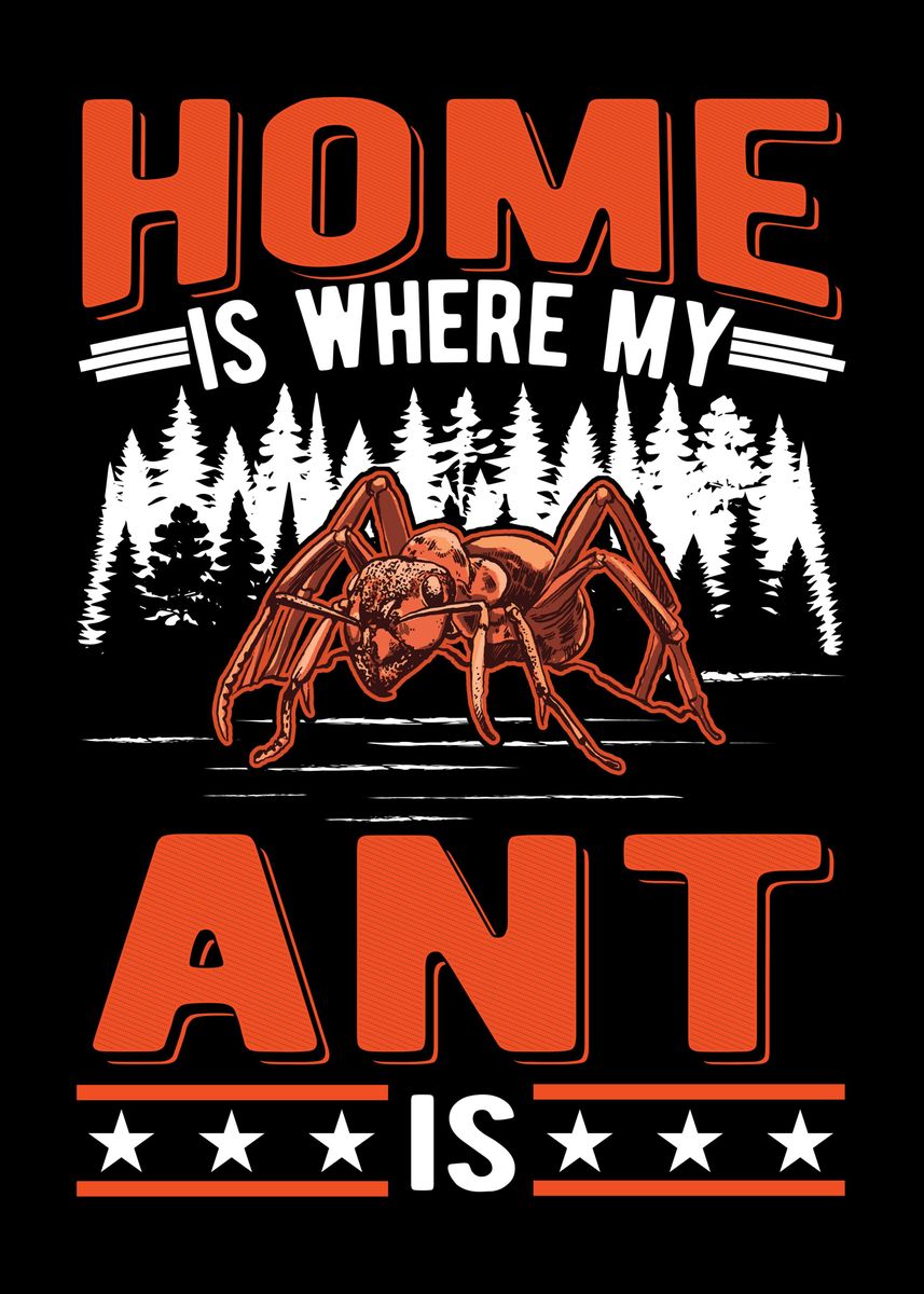 'Ant Farm Ant Keeper' Poster, picture, metal print, paint by ...