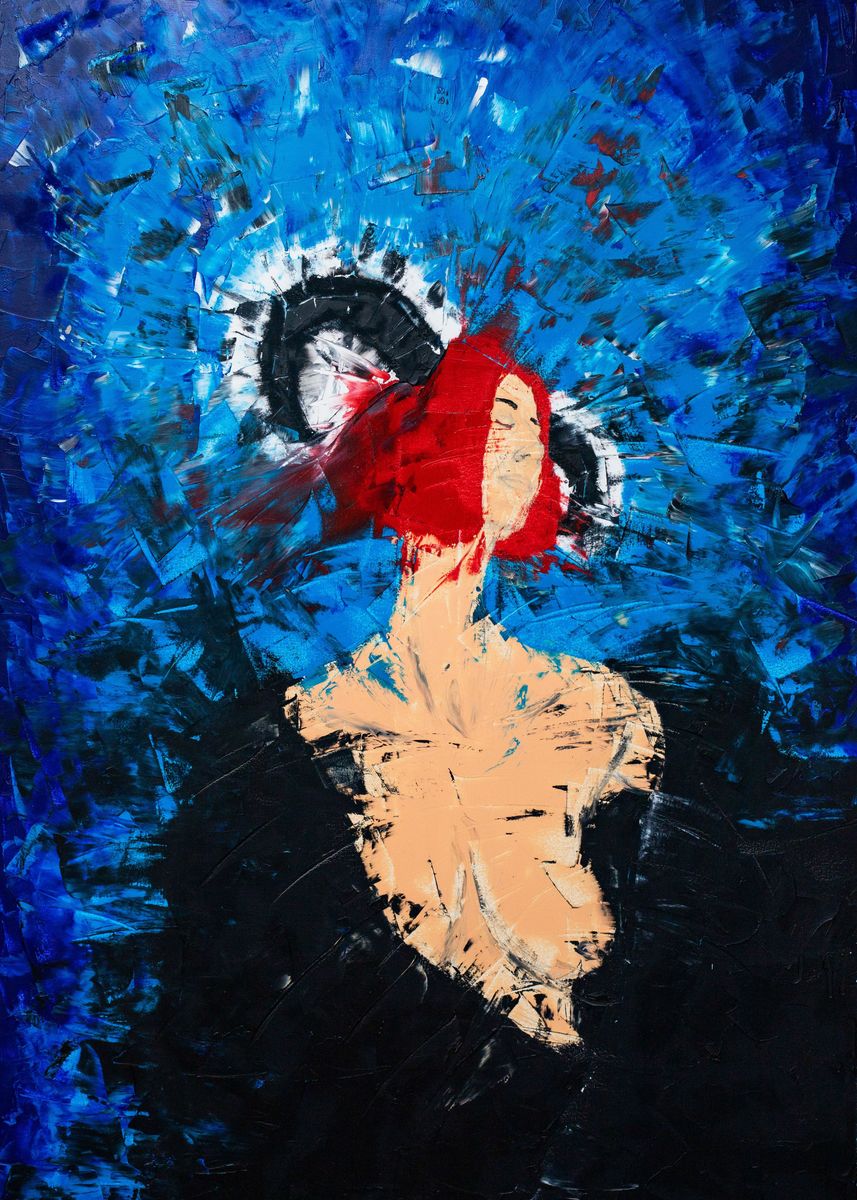 'Lady Faun' Poster by Dana Tomashevych | Displate