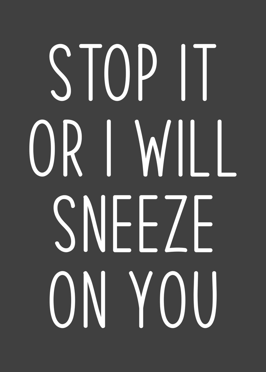 'Sneeze Sneezing Meme funny' Poster by schmugo | Displate