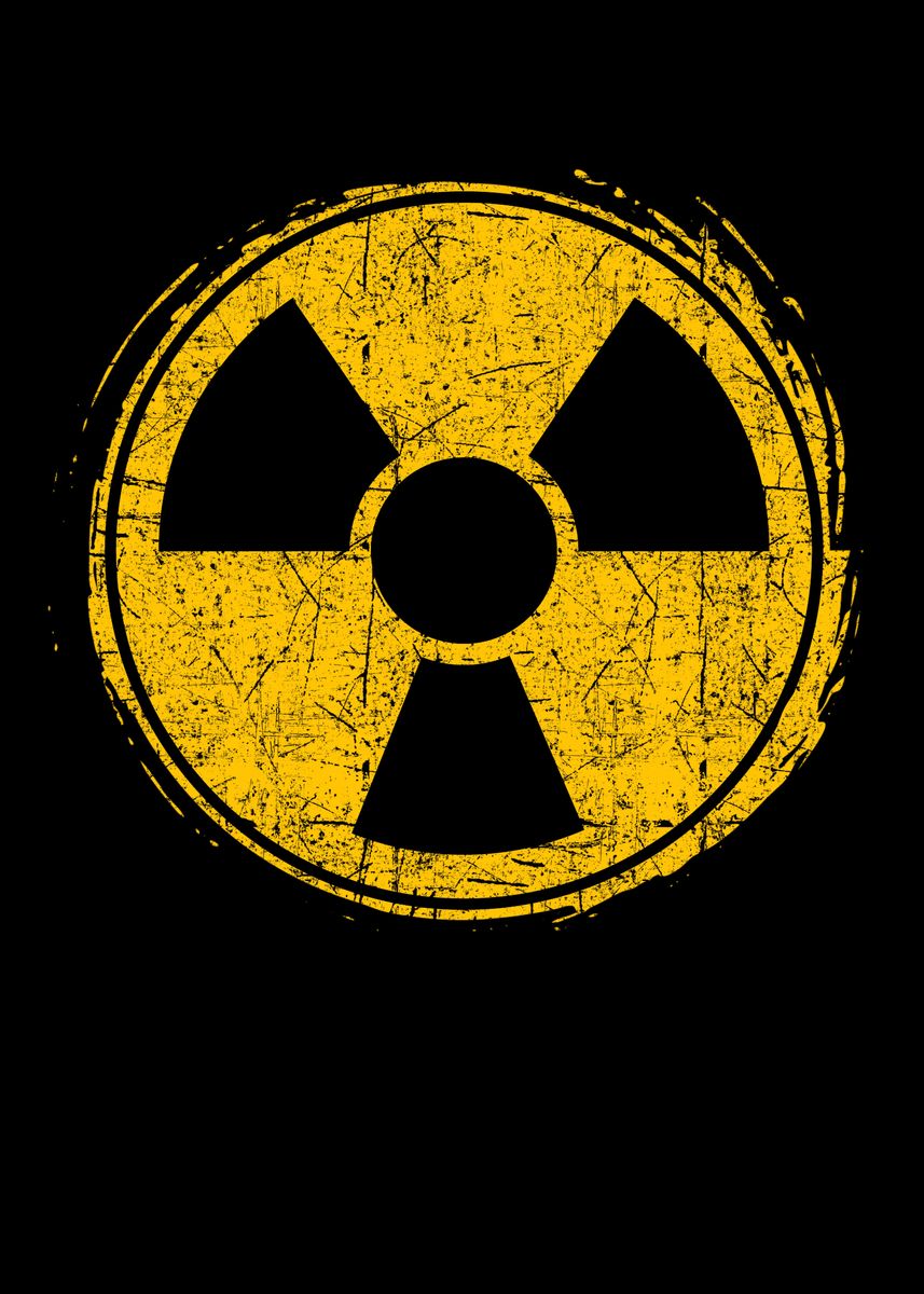 'Radioactive' Poster, picture, metal print, paint by schmugo | Displate