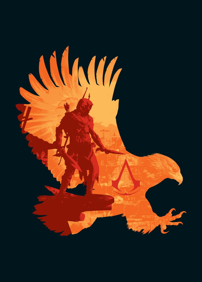 'The Eagle' Poster, picture, metal print, paint by Assassin's Creed ...