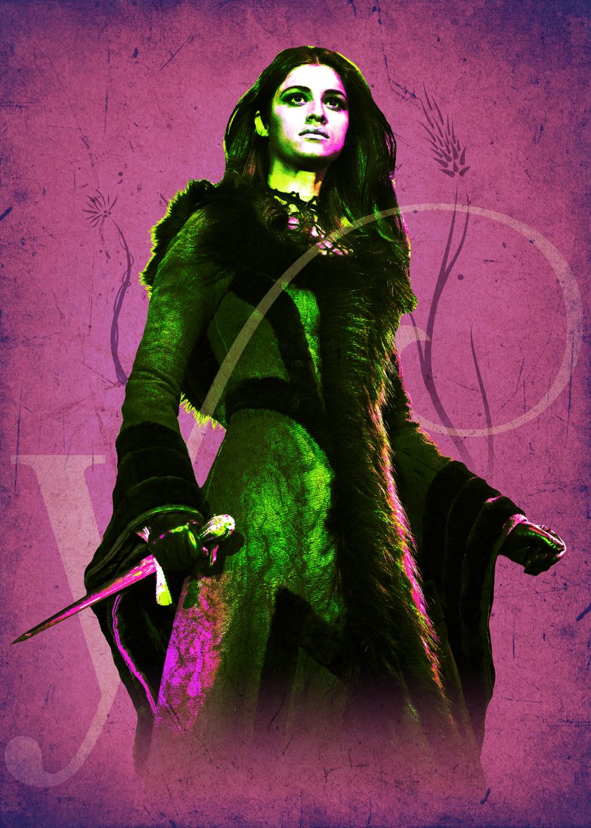 'Yen' Poster, picture, metal print, paint by The Witcher Series | Displate