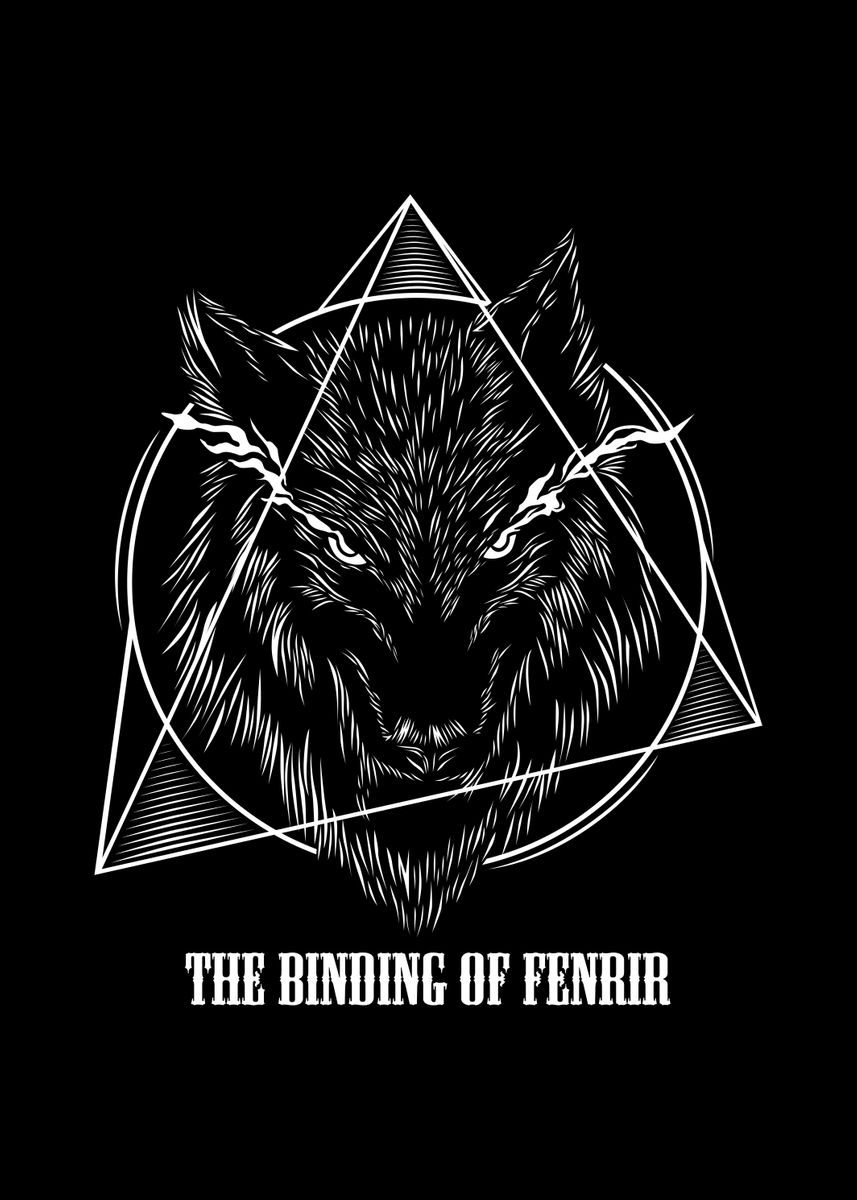 'Fenrir' Poster by Aron Dizhwar | Displate