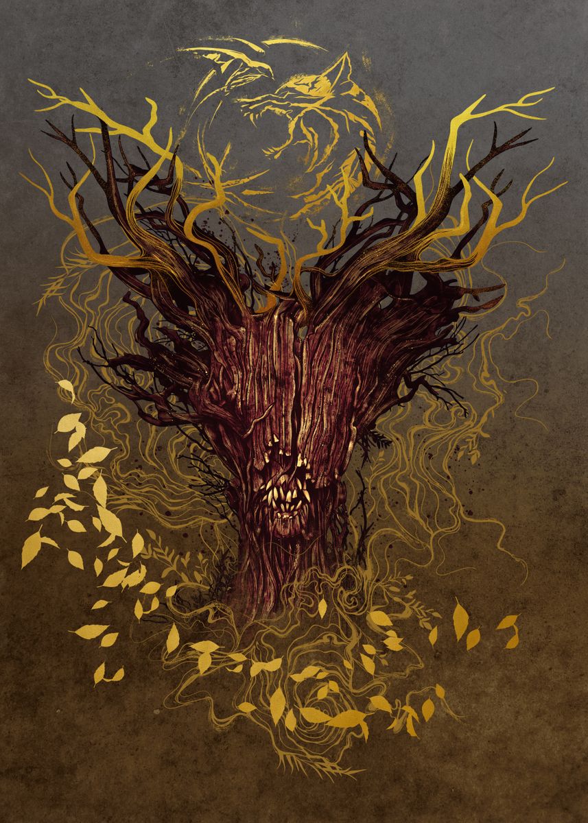 'Monster' Poster, picture, metal print, paint by The Witcher Series ...