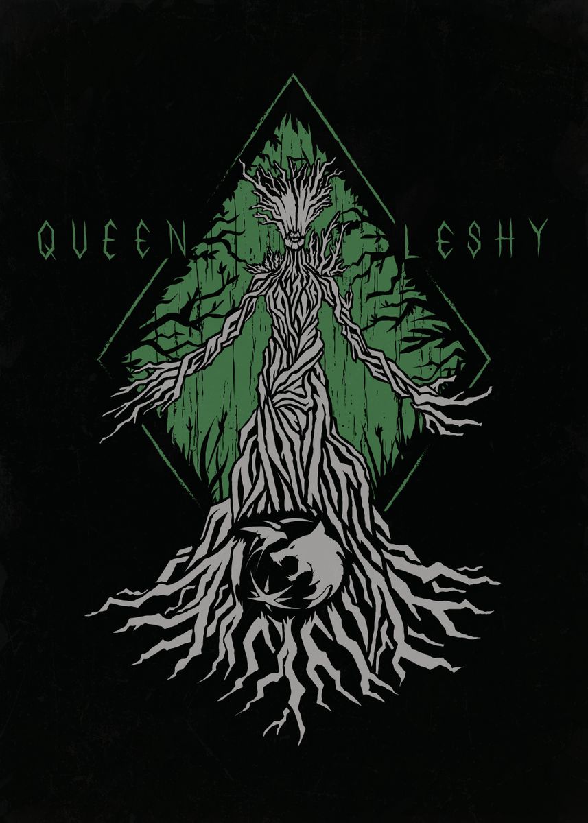 'Leshy' Poster, picture, metal print, paint by The Witcher Series ...